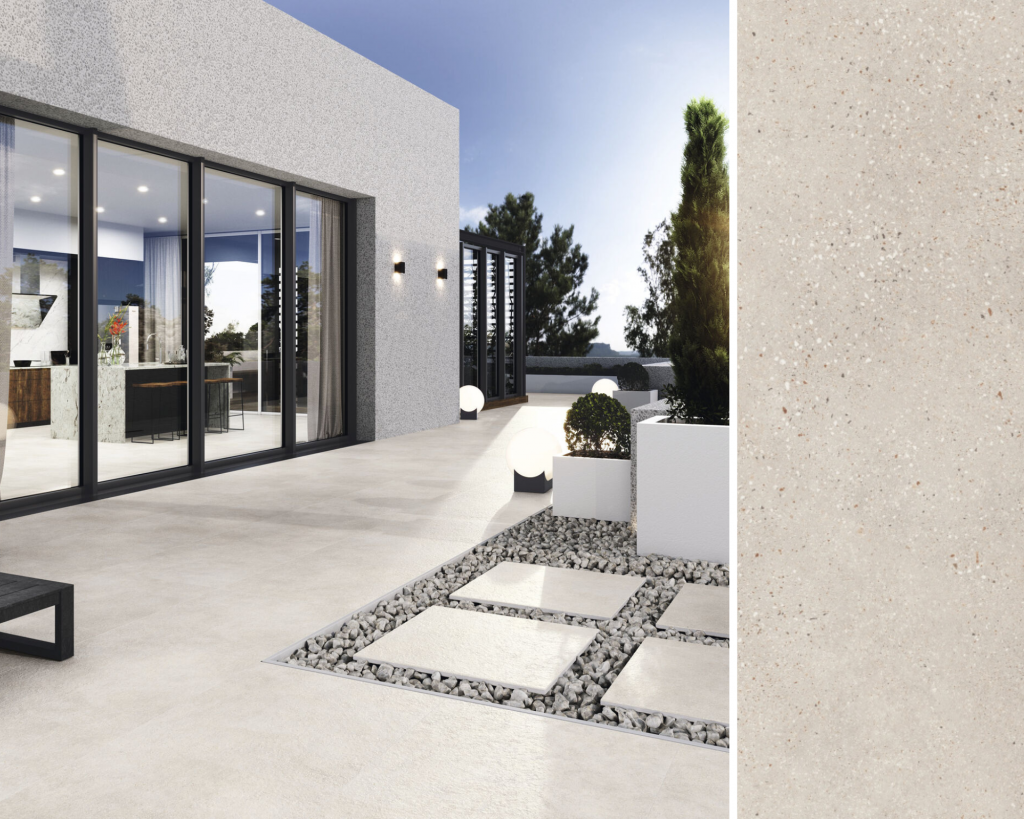 BSM Carrelage - Carrelage extérieur effet pierre 80x80 - Asphalt Grit à ...