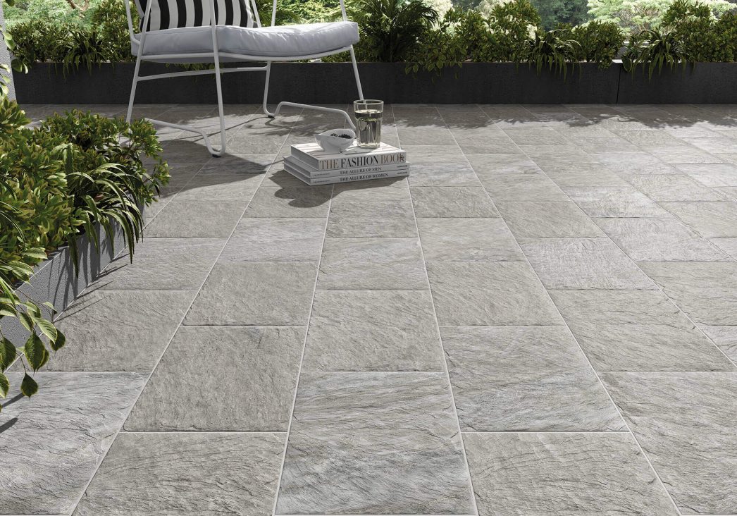 BSM Carrelage - Carrelage extérieur effet béton ciment 20x20 - Piazza ...